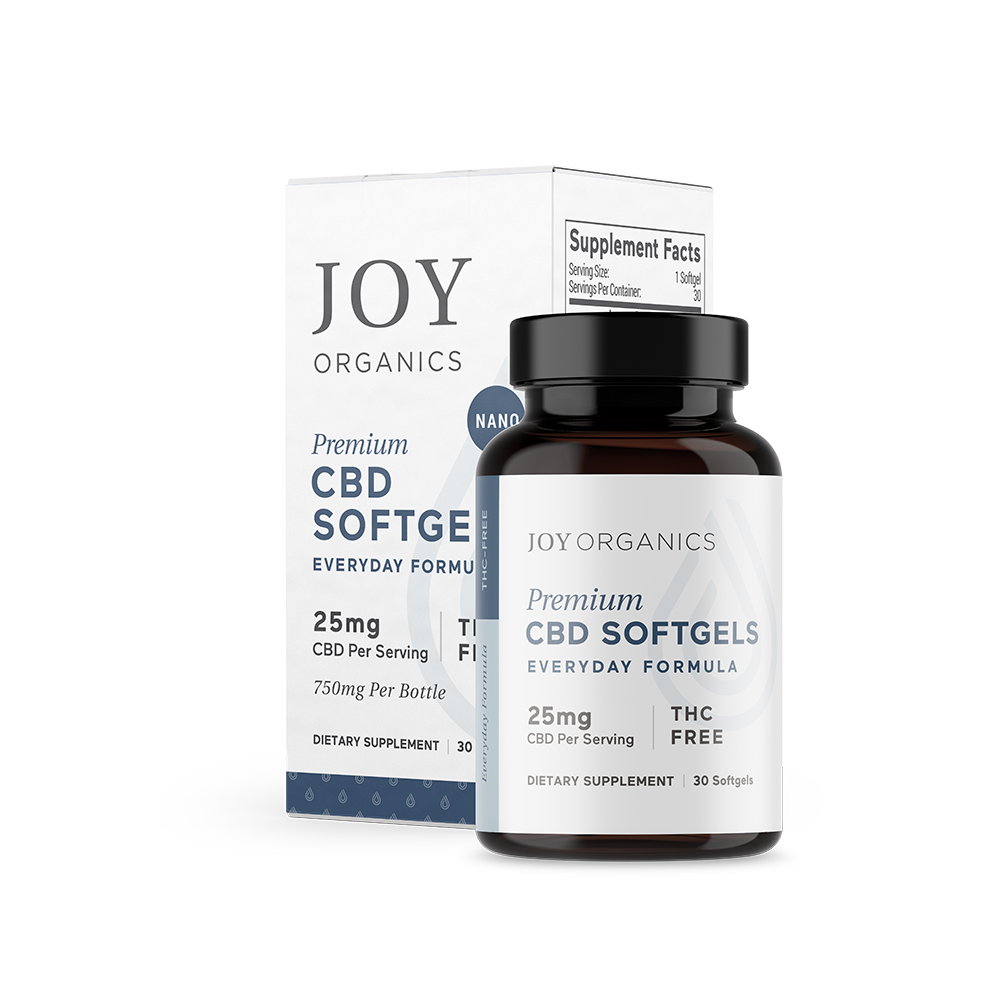 Joy Organics CBD Softgels | Jes Naturals