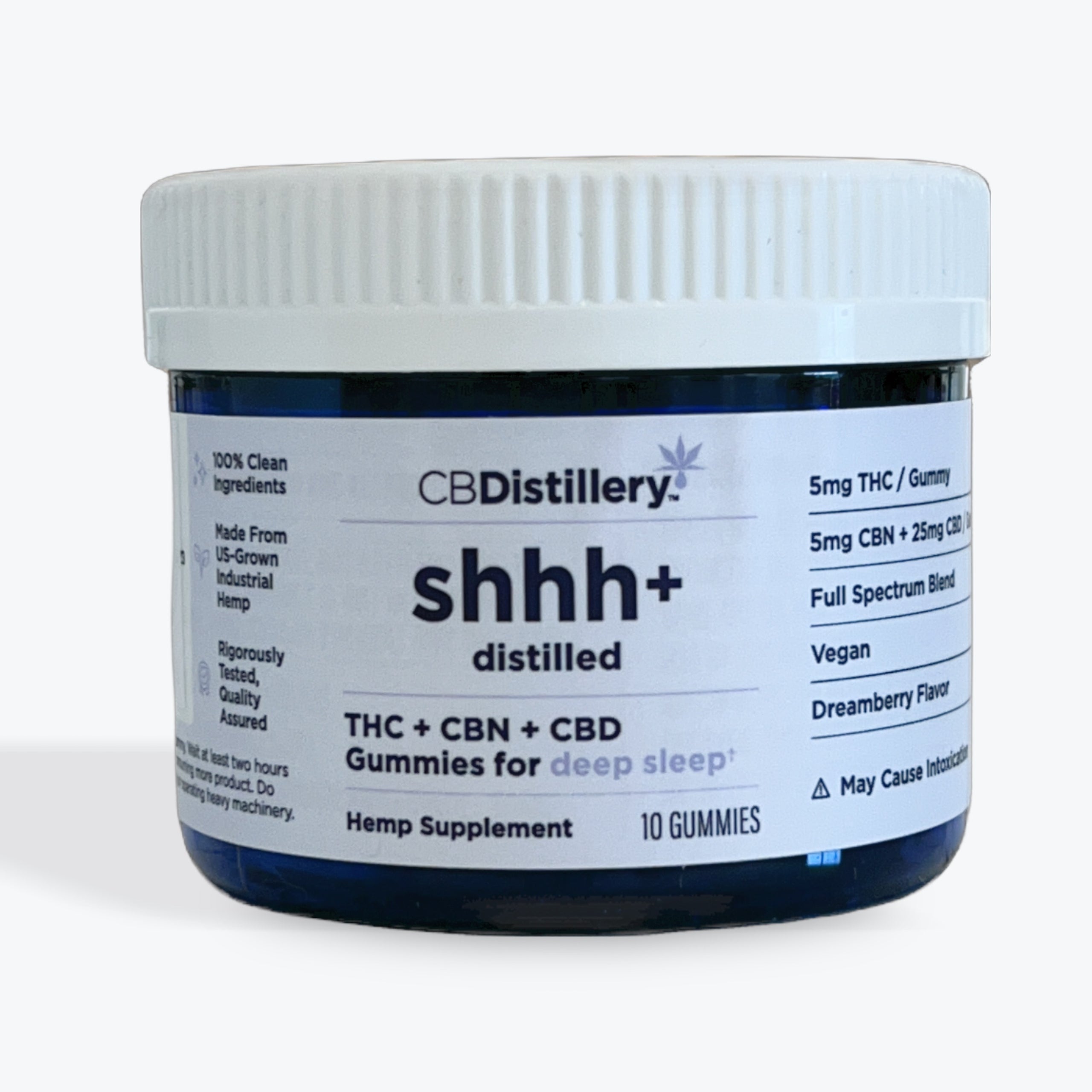 Deep Sleep Synergy+ THC & CBN Gummies – 5mg THC + 5mg CBN + 25mg CBD ...