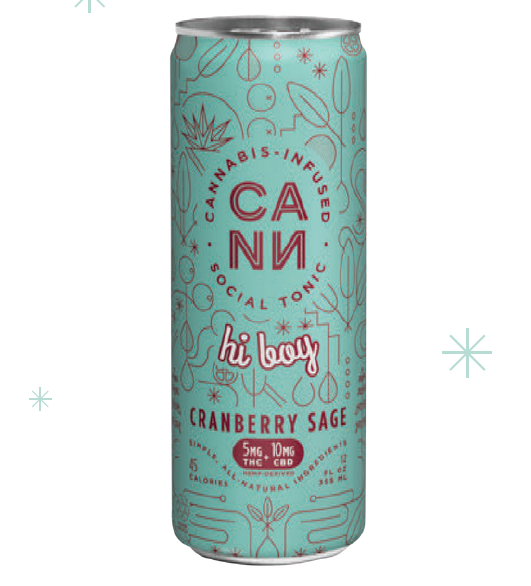 CANN Cranberry Sage Limited-Edition Hi Boy Cannabis-Infused Social ...