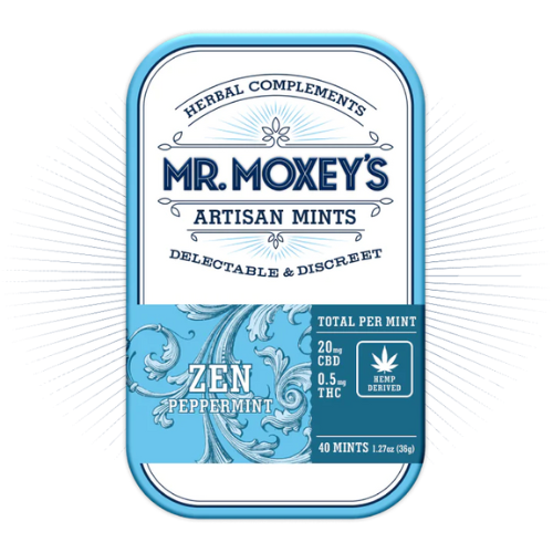 Mr. Moxey Zen Peppermint Mints | Jes Naturals
